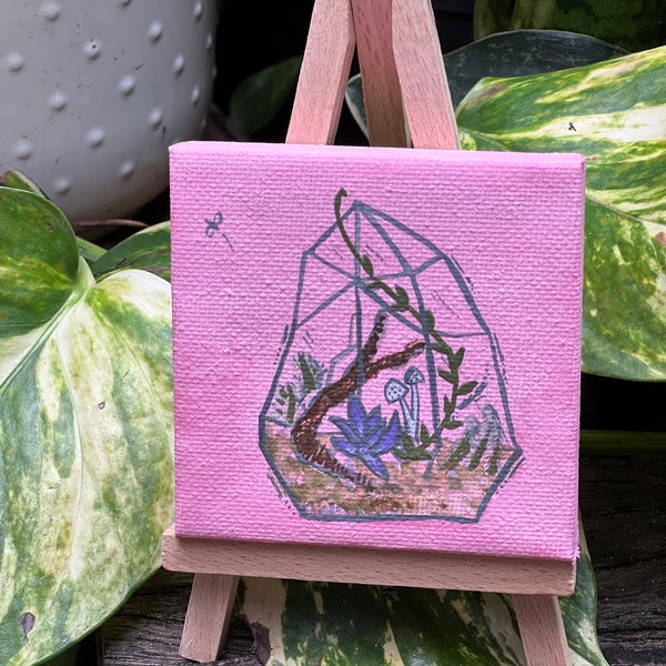 Terrarium Painting - Etsy