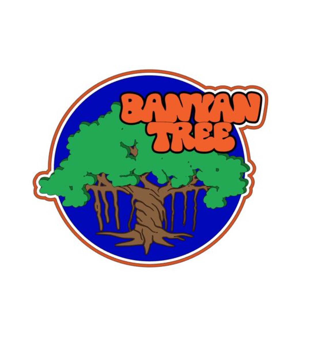 Banyan Tree Png Svg Scrapbook Title Digital Download Cutting File for ...