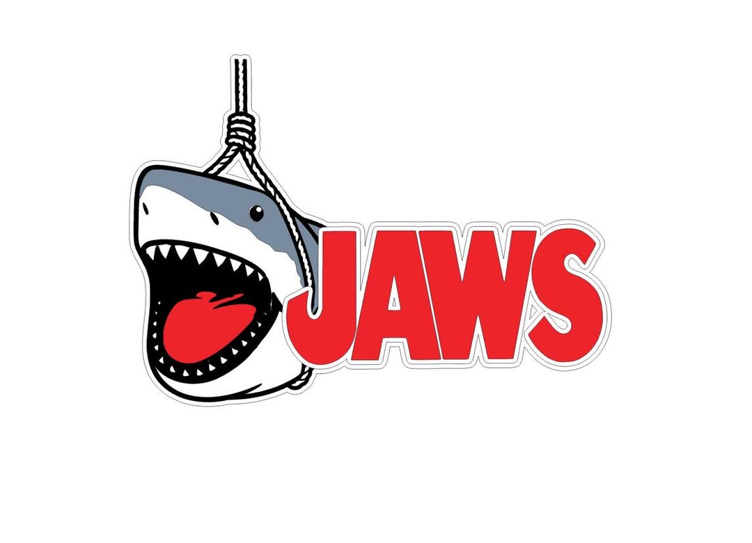 Shark Attack .svg .png Scrapbook Title Digital Download Cutting File ...