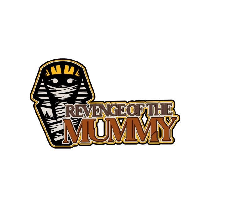 Mummy Attraction .svg .png Scrapbook Title Digital Download Cutting ...
