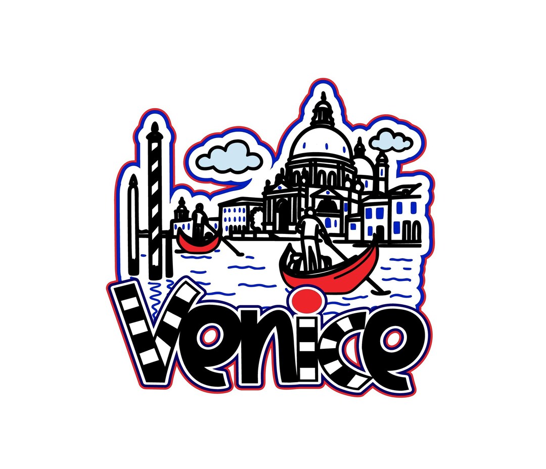 Venice Italy Title .svg .png Scrapbook Title Digital Download Cutting ...
