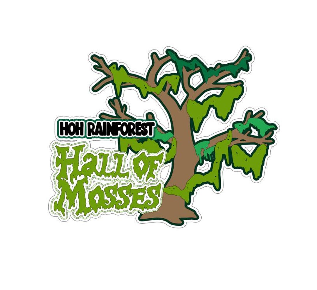 Hall of Mosses Hoh Rainforest Png Svg Scrapbook Title Digital Download ...