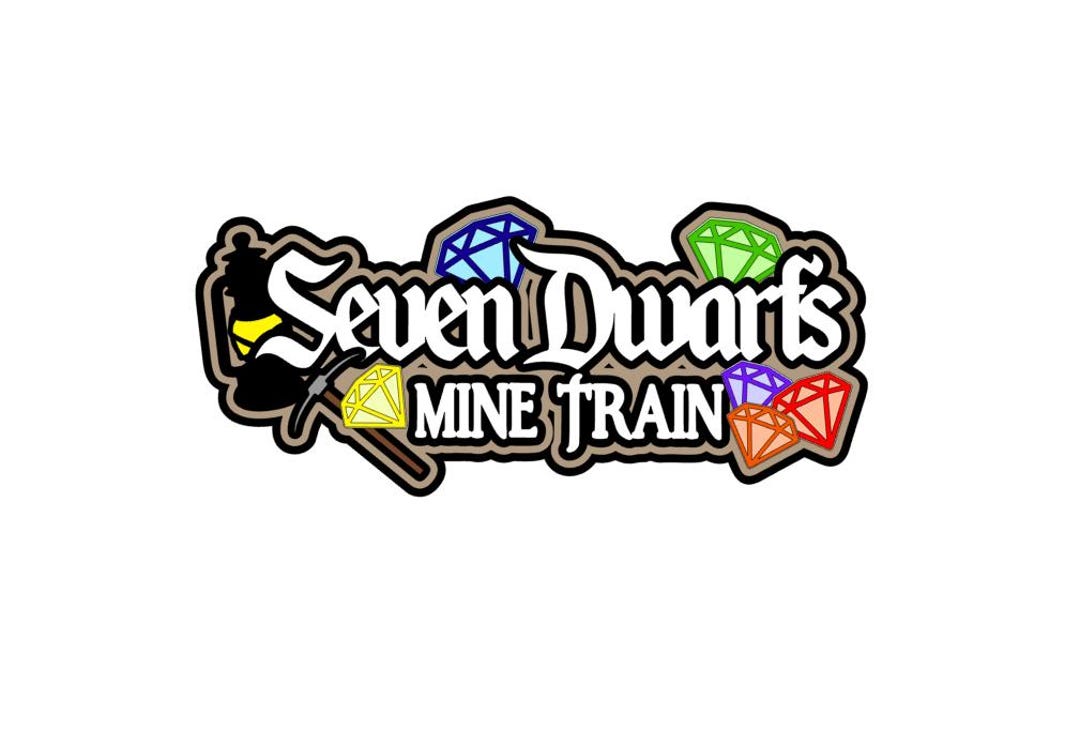 Mine Train .svg .png Scrapbook Title Digital Download Cutting File for ...