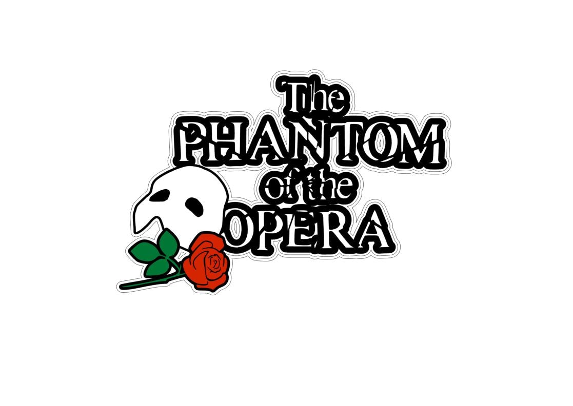 Phantom Show .svg .png Scrapbook Title Digital Download Cutting File ...