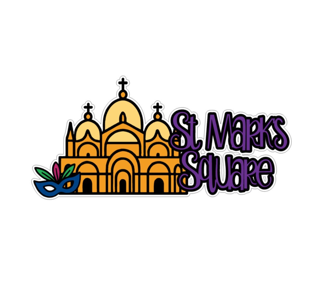 St Mark's Square Italy Title .svg .png Scrapbook Title Digital Download ...
