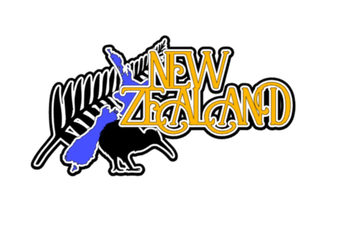 New Zealand .svg Scrapbook Title Digital Download Cutting File for ...