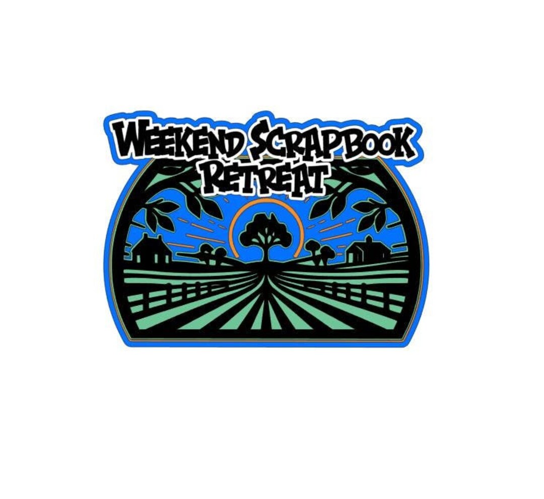 Scrapbook Retreat Png and Svg Scrapbook Title Digital Download Cutting ...
