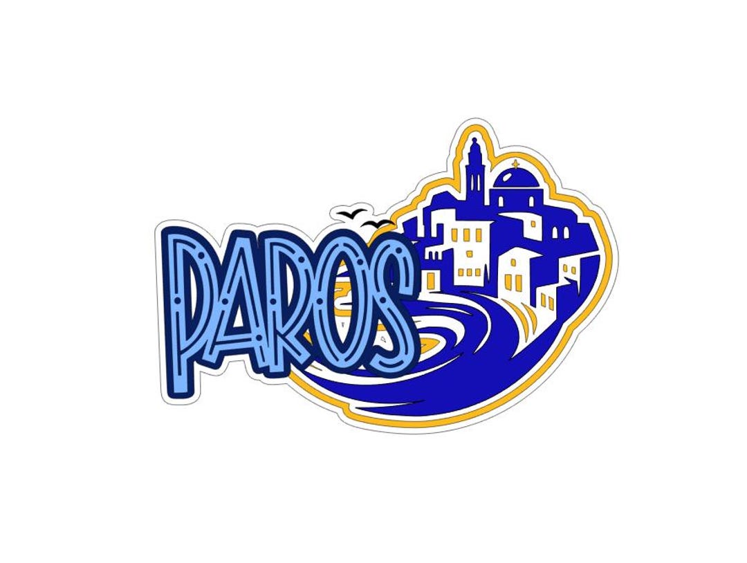 Paros Greece .svg .png Scrapbook Title Digital Download Cutting File ...