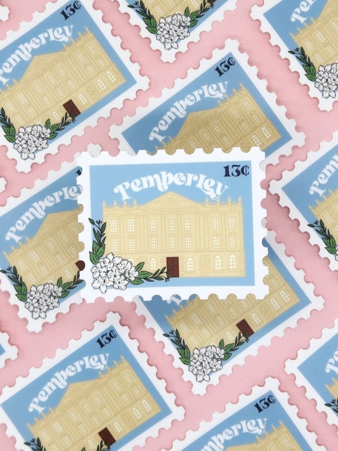 Pride and Prejudice Inspired Pemberley Sticker for Water Bottles ...