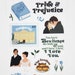 Pride and Prejudice Inspired Sticker Sheet for Water Bottles ...