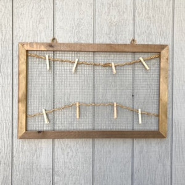 Chicken Wire Frame - Etsy
