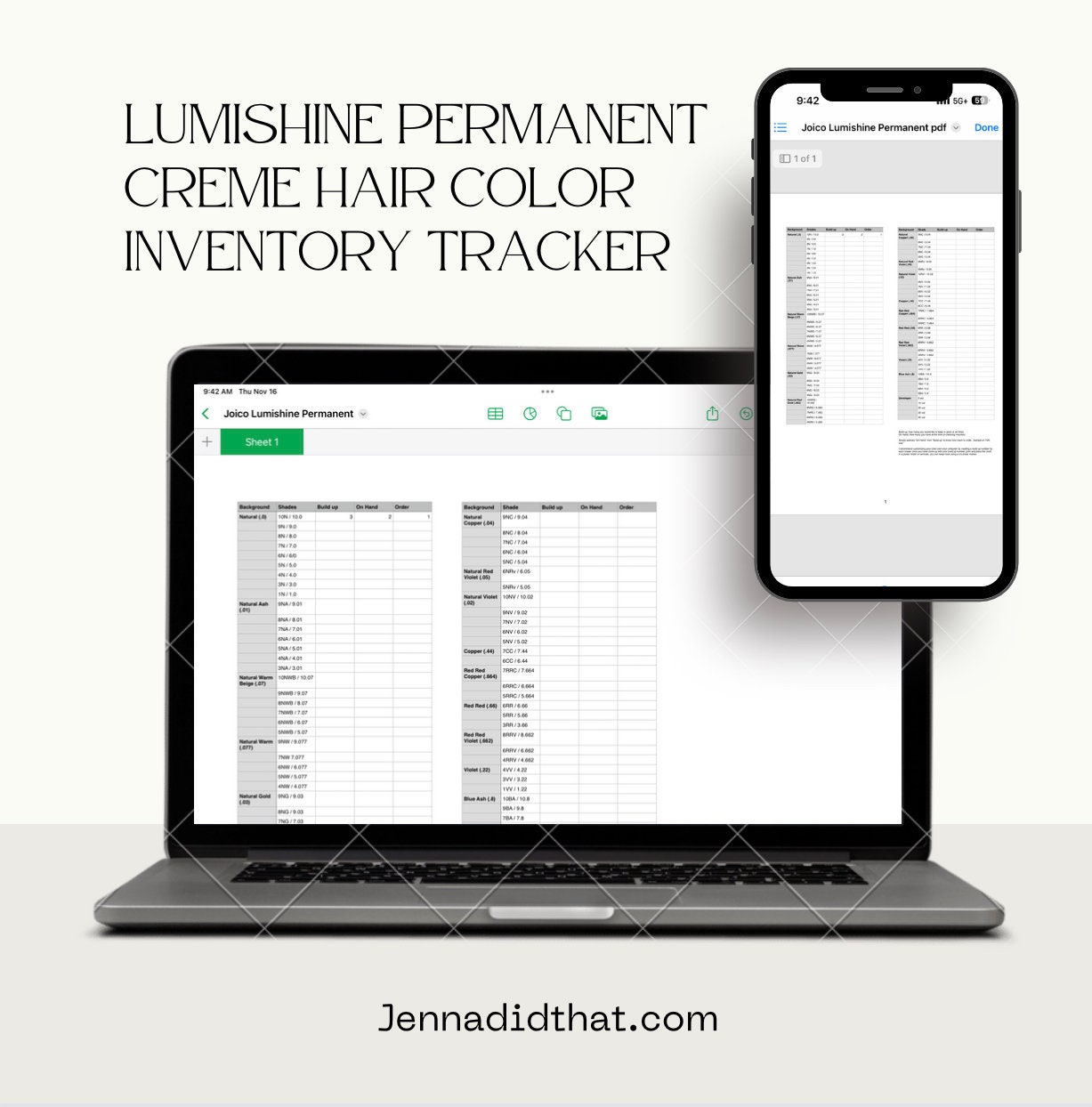 Joico Lumishine Permanent Creme Hair Color Customizable and Printable ...