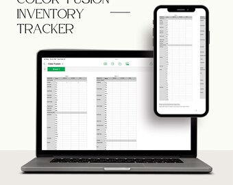 Redken Shades EQ Inventory Chart Customizable and Printable - Etsy