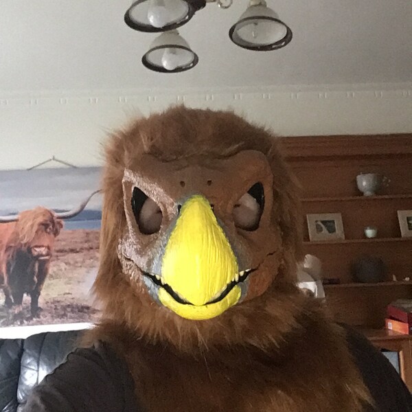 Hawk Costume Mask - Etsy