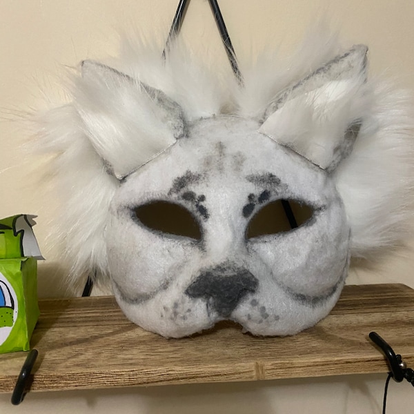 Opal Therian Cat Mask - Etsy