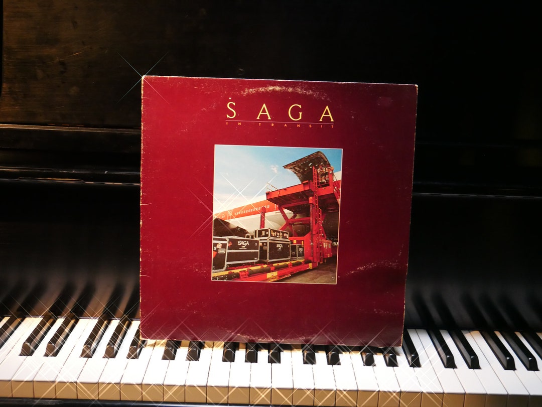 SAGA in Transit LP Live Album Progressive Rock - Etsy