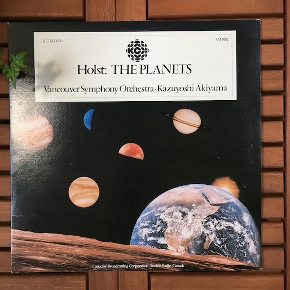 Gustav Holst The Planets Album Cover
