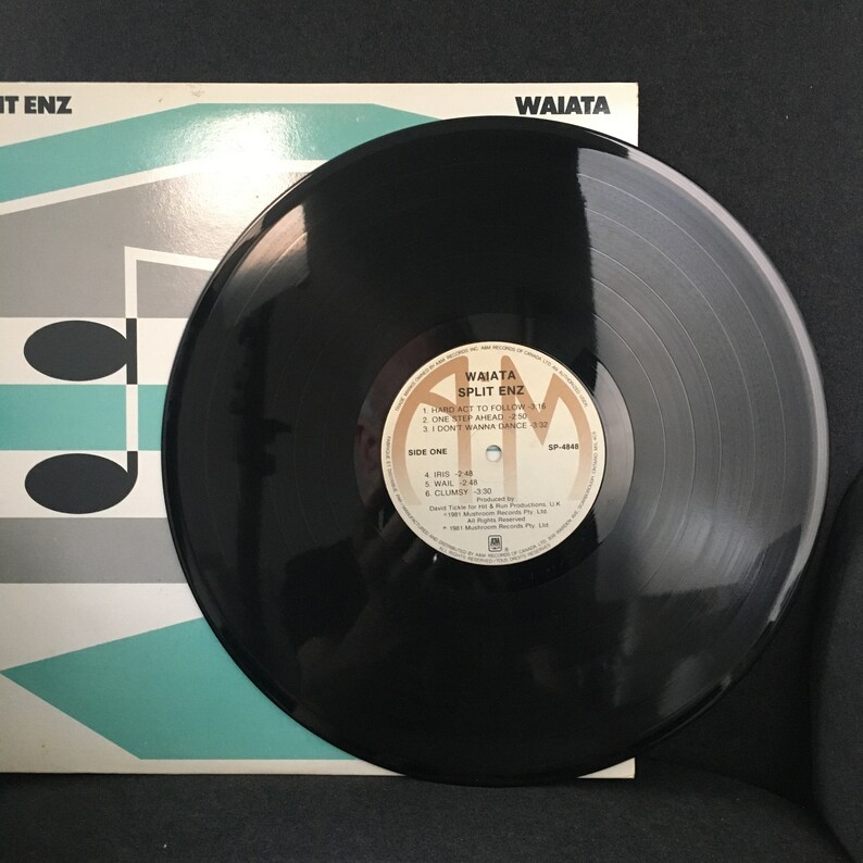 Waiata split Enz Vintage Vinyl Record Album - Etsy