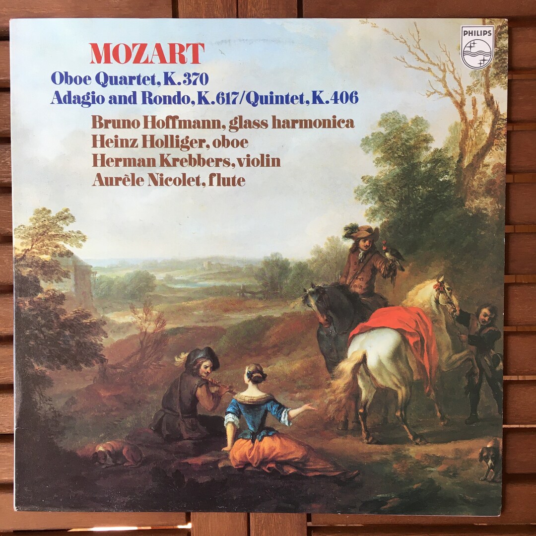 Mozart Oboe Quartet K 370 Bruno Hoffmann Heinz Holliger LP - Etsy