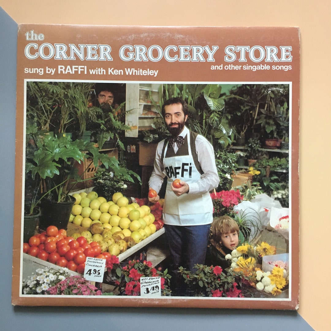 Vinyl Record Raffi Corner Grocery Store LP Album - Etsy Canada