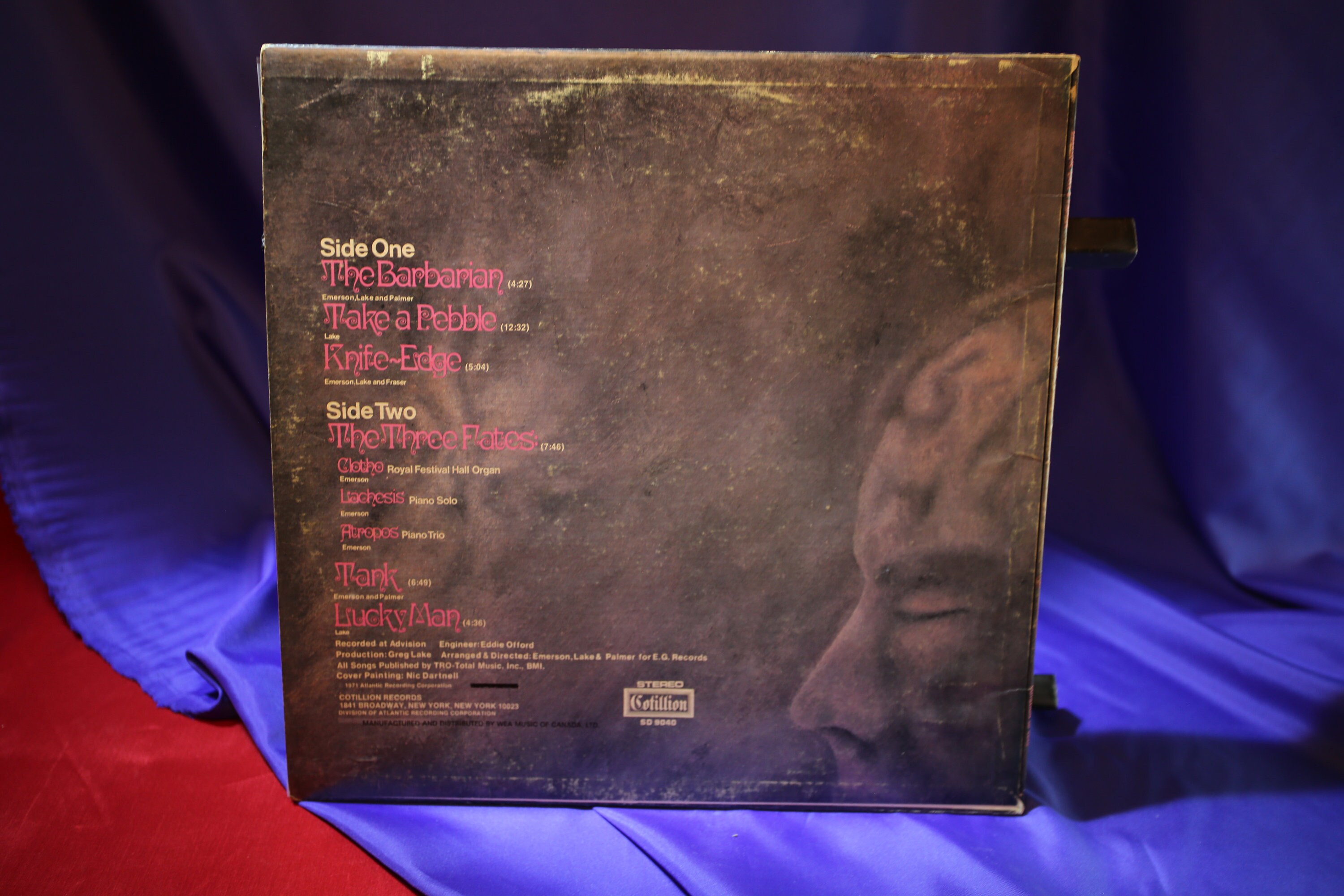 ELP Emerson Lake and Palmer Self Titled Album Vintage Vinyl Record - Etsy