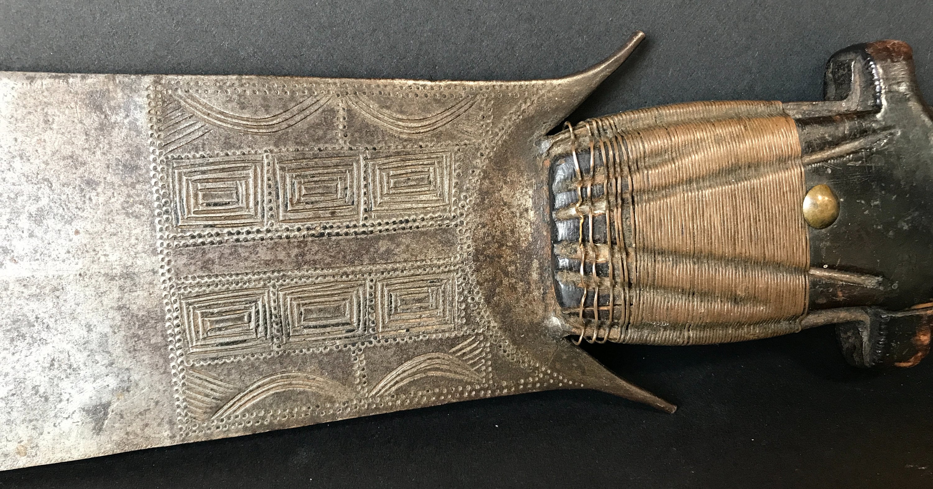 Etched Fang Tribal Dagger, 19TH Century, Gabon, Africa - Etsy