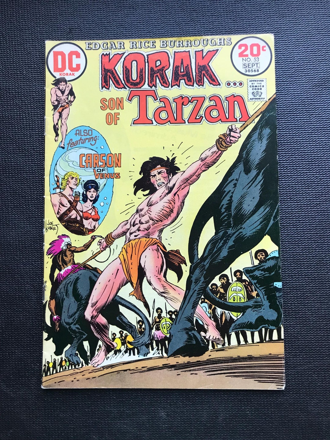 Korak Son of Tarzan 53 DC Comic Book, Anderson, Murphy and Michael ...
