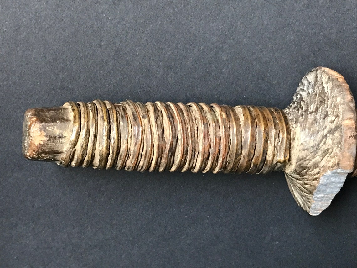 Hand Forged Antique African Sword From DR Congo Kuba/bushongo/mongo ...