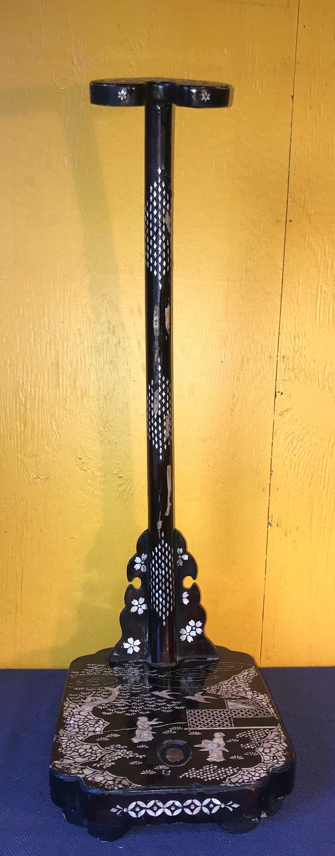 Antique Japanese Sword Stand for Tachi, Katana, Wakizashi, Mother of ...