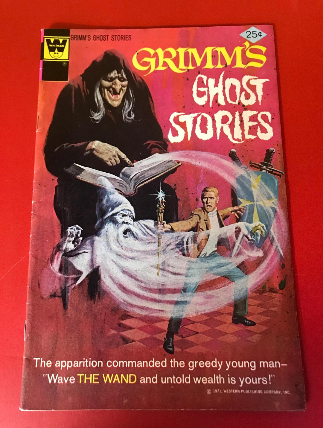 Comic, Grimms Ghost Stories 32 Comic, Horror Gifts, Books. 1976 Whitman ...