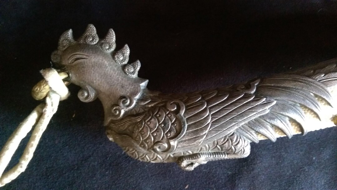Tachi Bishu Osafune Sukemitsu, Silver Imperial Empress Guard Birds Head ...