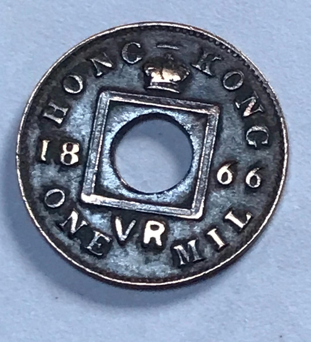 Rare Bronze 1866 Hong Kong One Mil Coin - Queen Victoria - Etsy