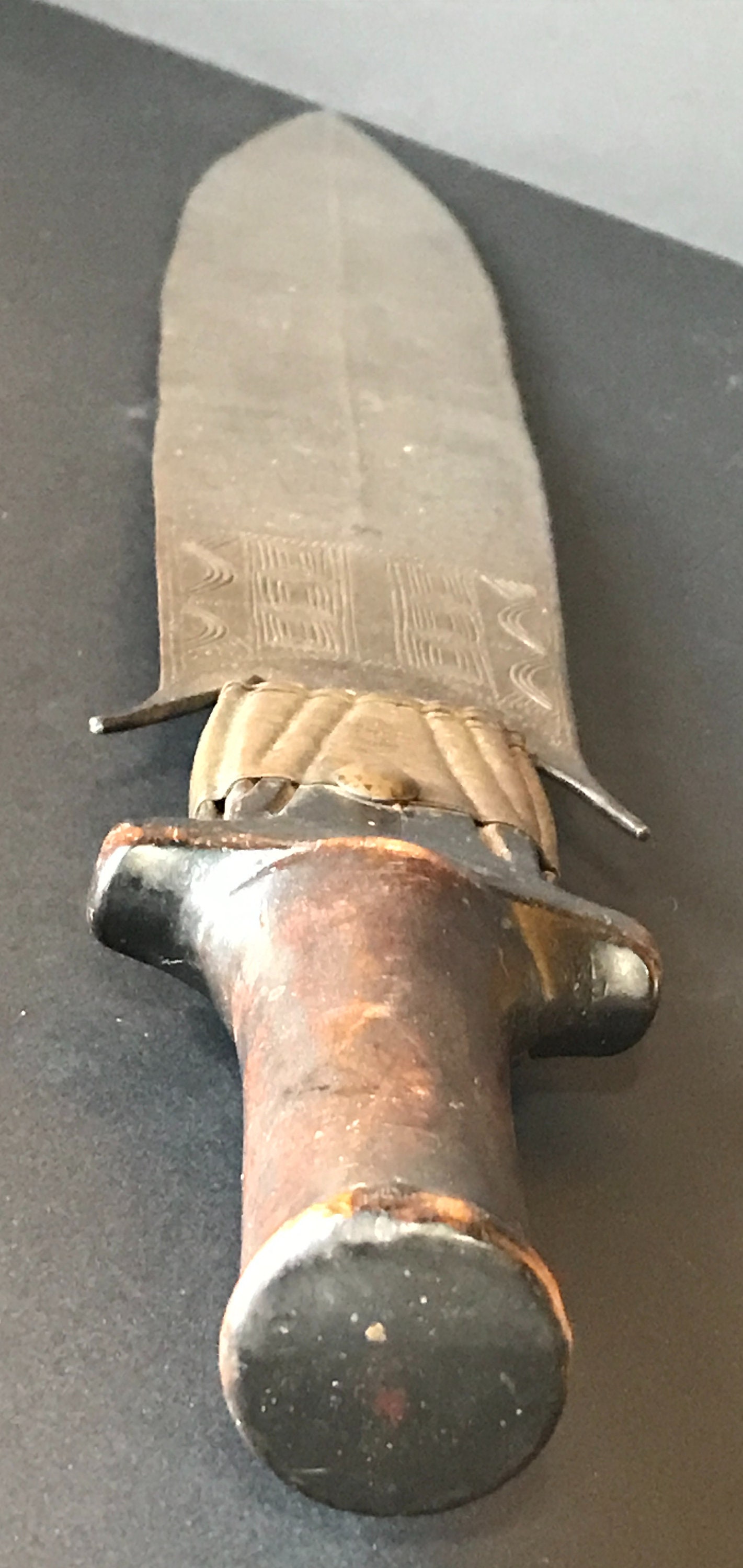 Etched Fang Tribal Dagger, 19TH Century, Gabon, Africa - Etsy