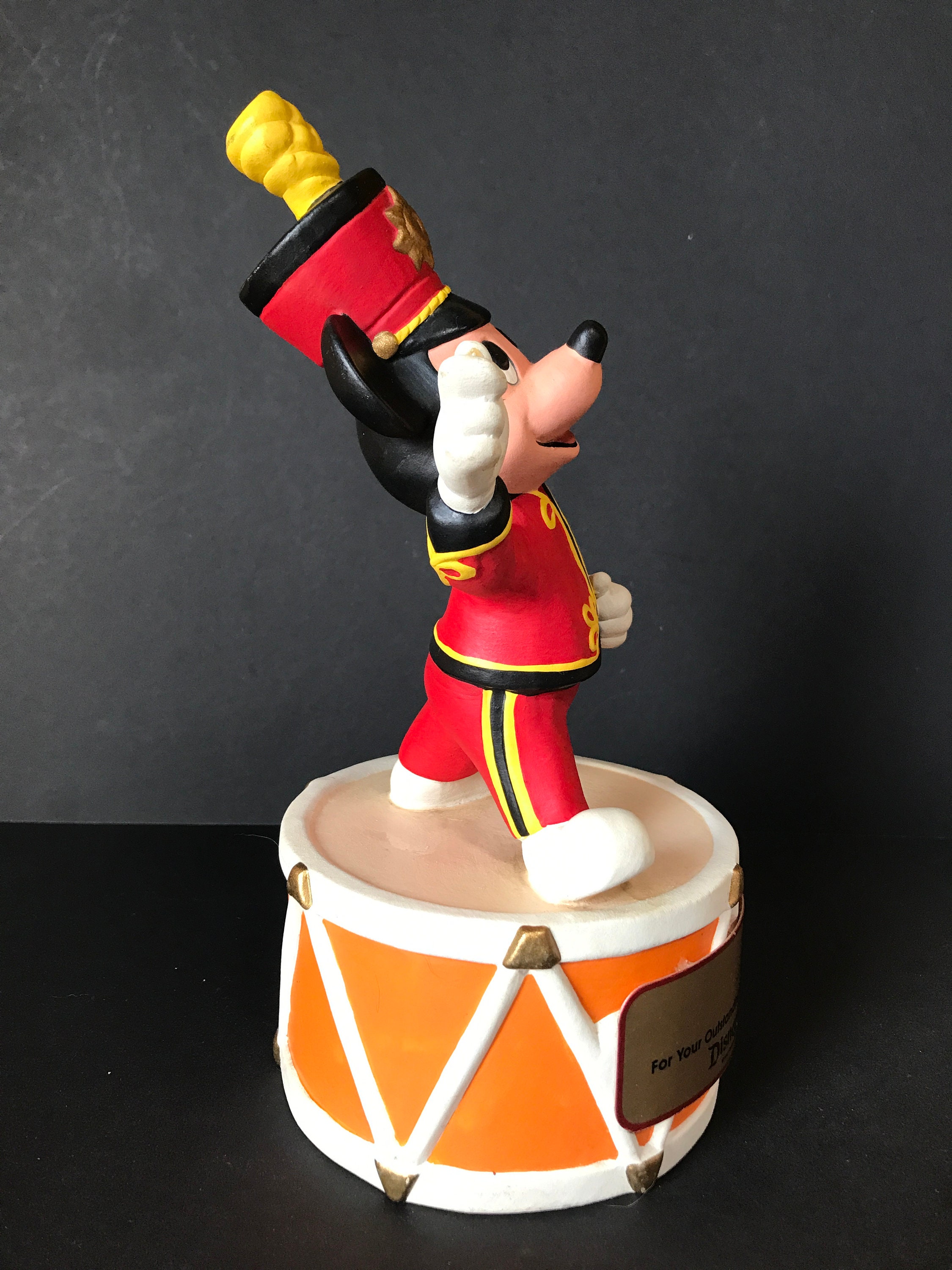 Rare Walt Disney's Mickey the Bandleader Leading the Band on Drum ...