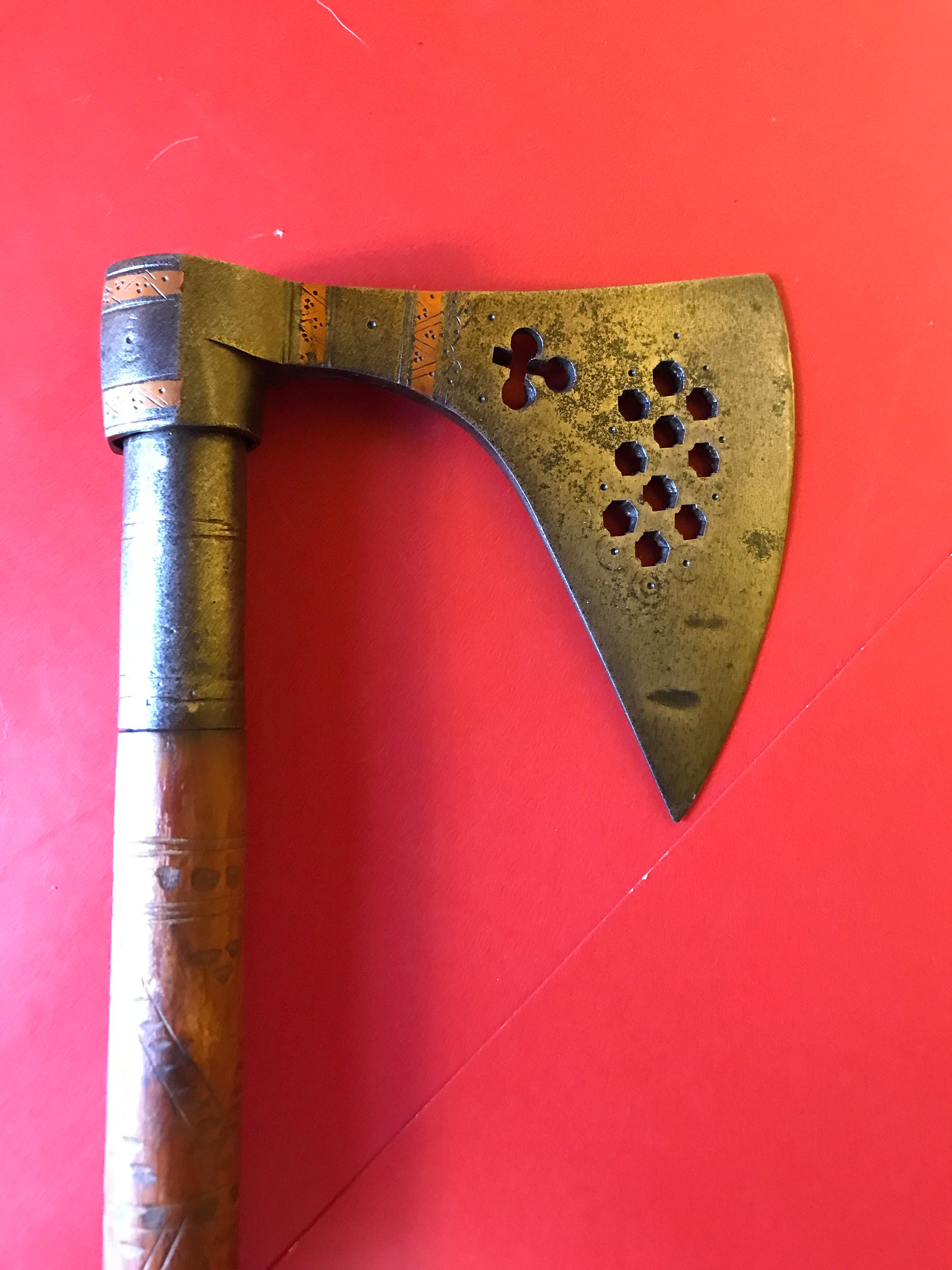 Antique Indo Persian Afghan Axe 19th-early 20th Century - Etsy