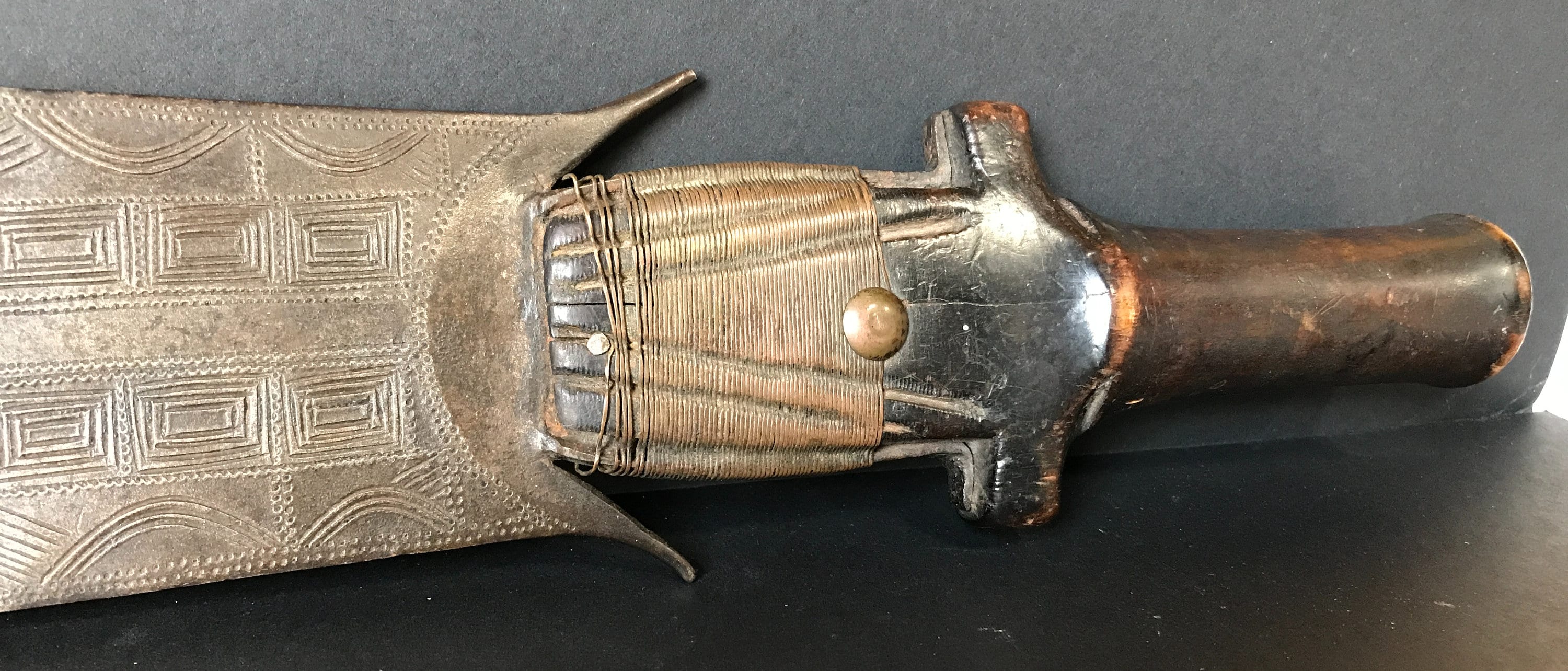 Etched Fang Tribal Dagger, 19TH Century, Gabon, Africa - Etsy