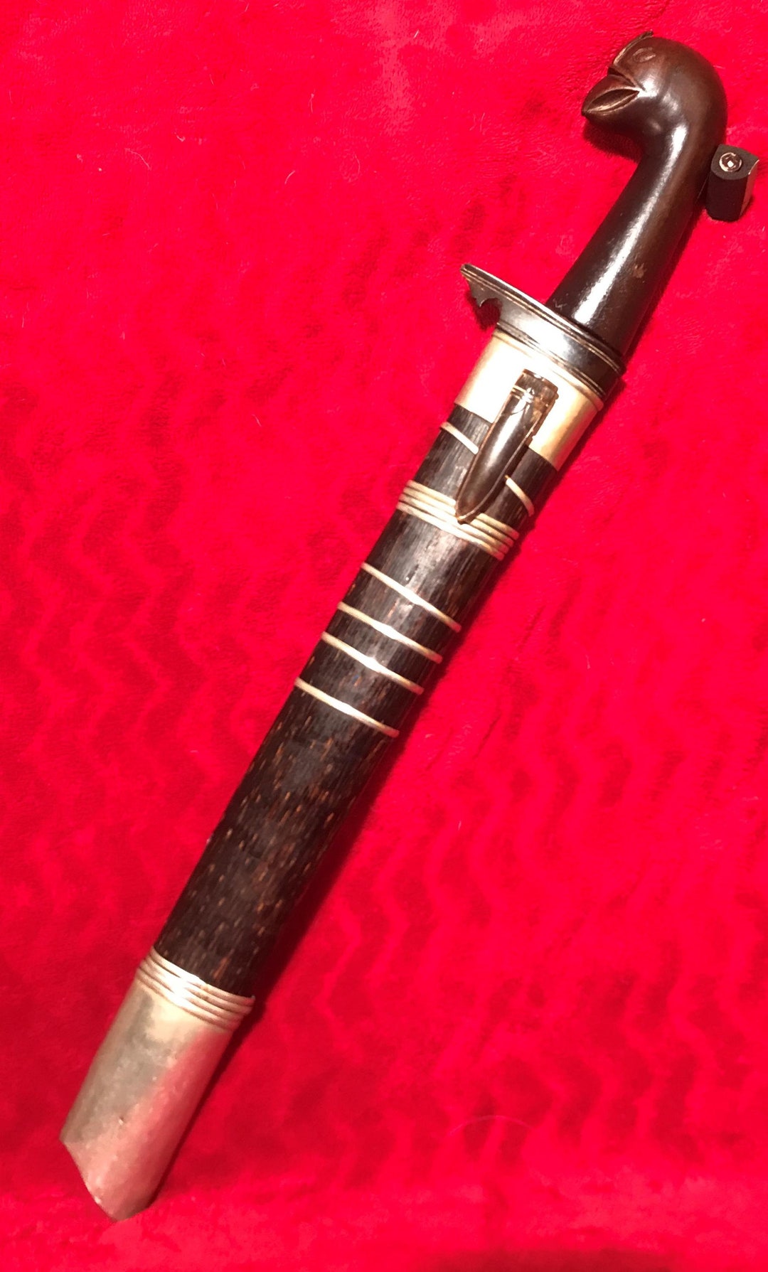 Antique Traditional Ethnic Malay Javanese Golok, Legacy of Johor ...