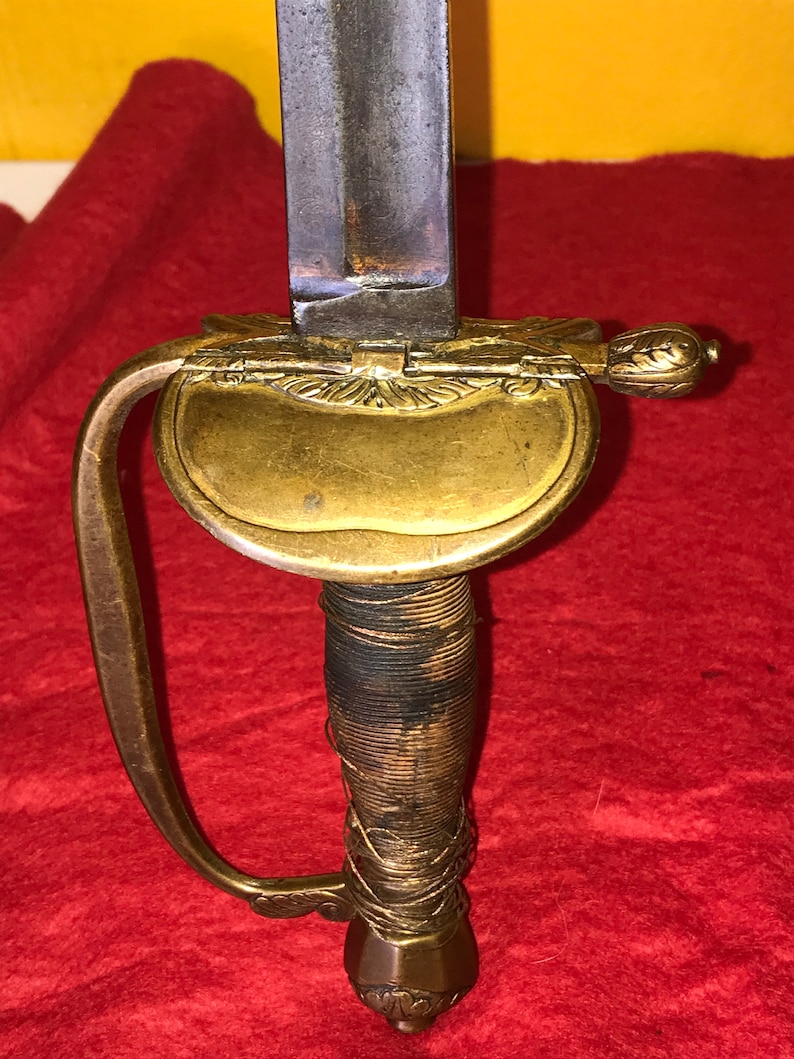 British 1796 Pattern Infantry Spadroon, Napoleonic Wars Army Officer's ...