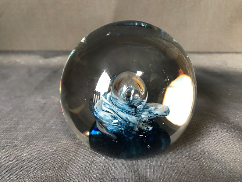 Vintage Caithness Quicksilver Glass Paperweight. 019547 or - Etsy