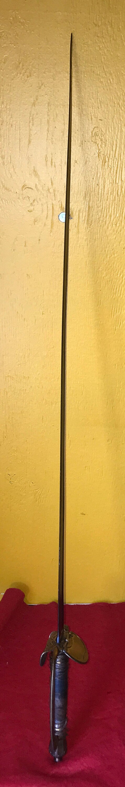 British 1796 Pattern Infantry Spadroon, Napoleonic Wars Army Officer's ...