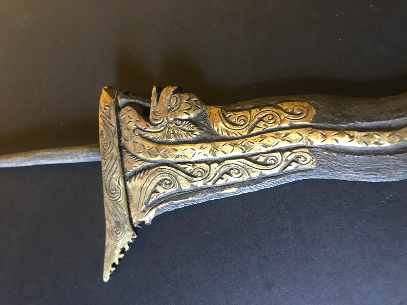 Traditional Indonesian Keris/kris Wavy Dagger Serpent Design - Etsy