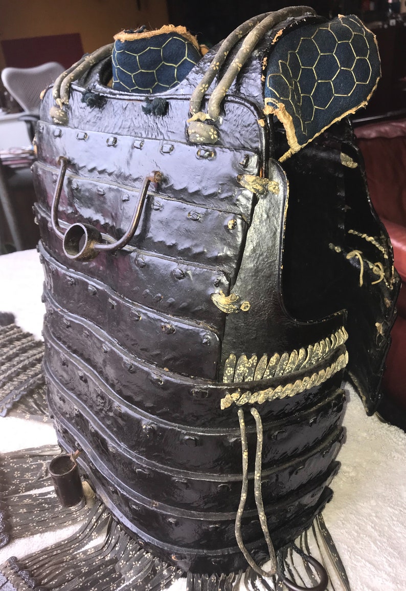 Antique Authentic Japanese Samurai Suit of Armor Hosokawa Clan (tadaoki ...