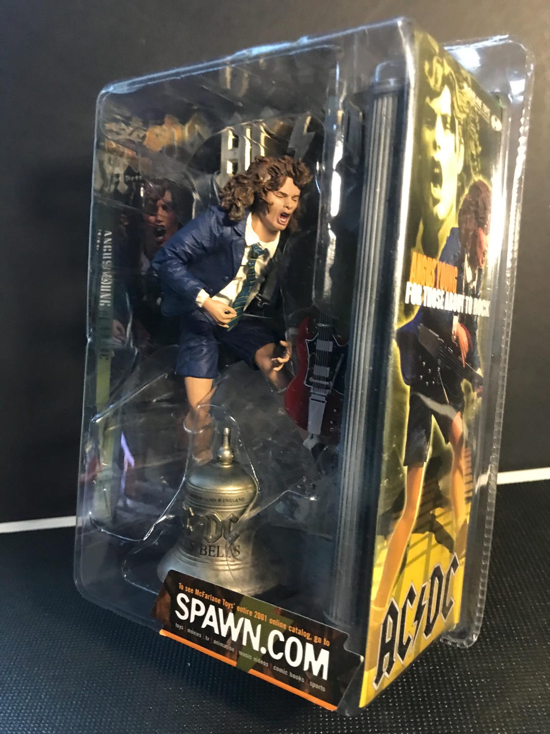 Mcfarlane AC/DC Angus Young Hells Bells Action Figure, Spawn.com, NEW in Box - Etsy