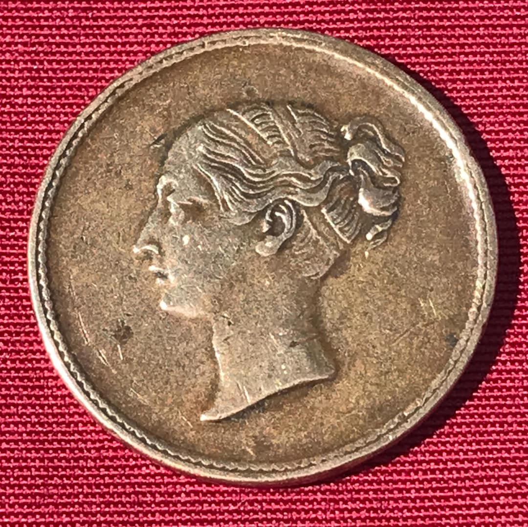 Rare Token Coin, Swanton & Co, Queenstown Drapers, Queen Victoria, Cove ...