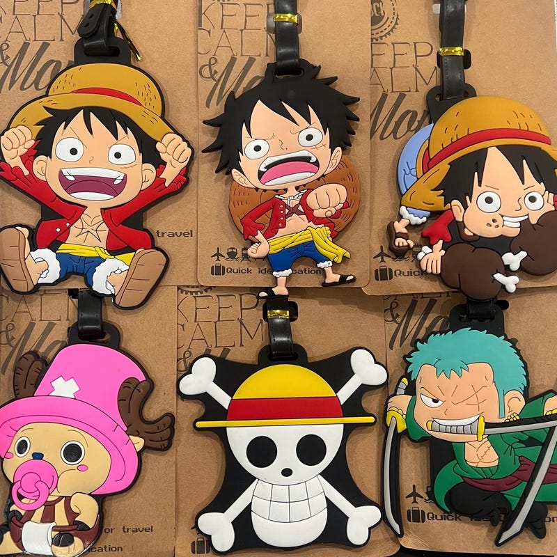 Travel Bag Tags Anime - Etsy