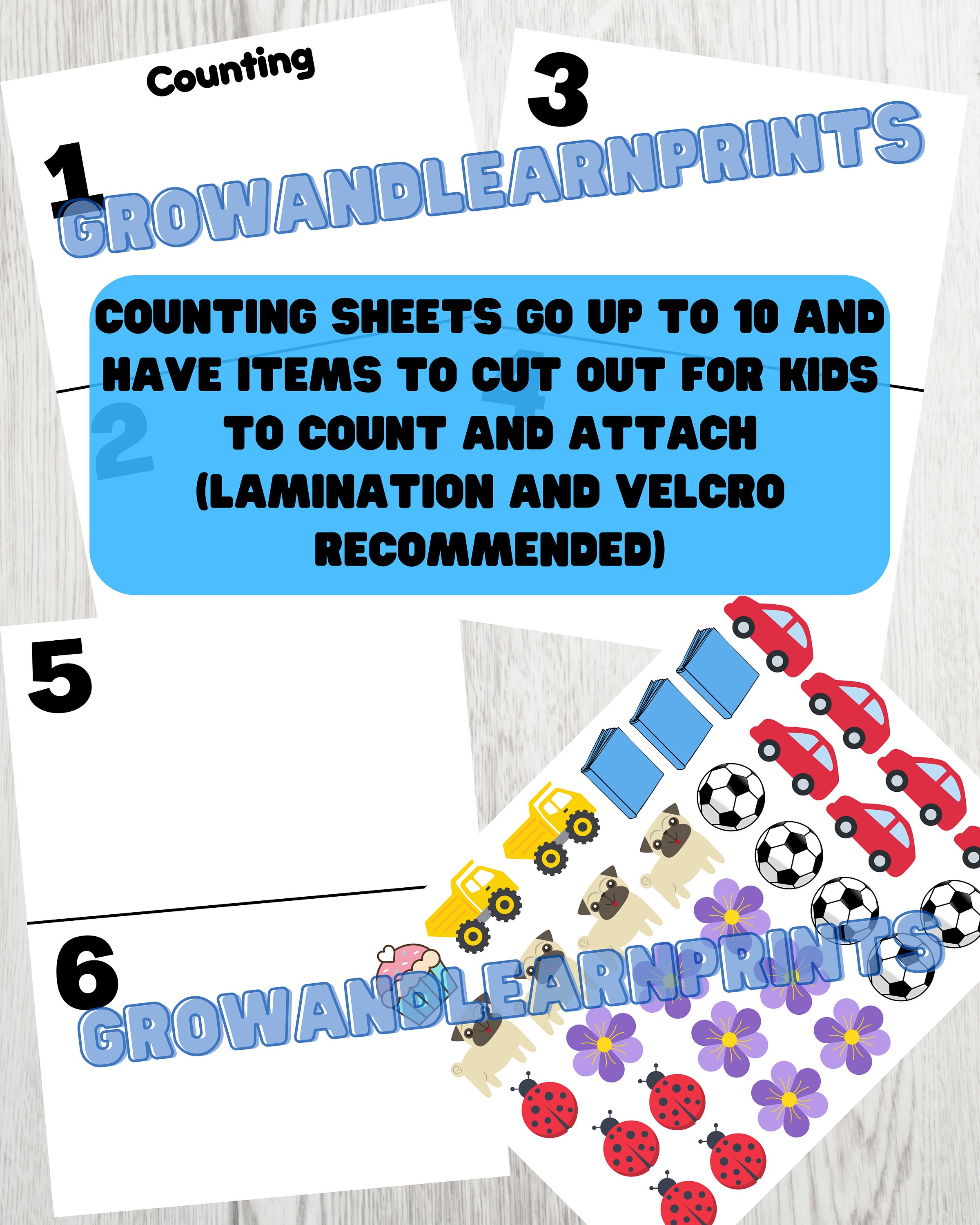 PRE-K & TODDLER Learning Binder, Busy Book, Homeschool Activity ...