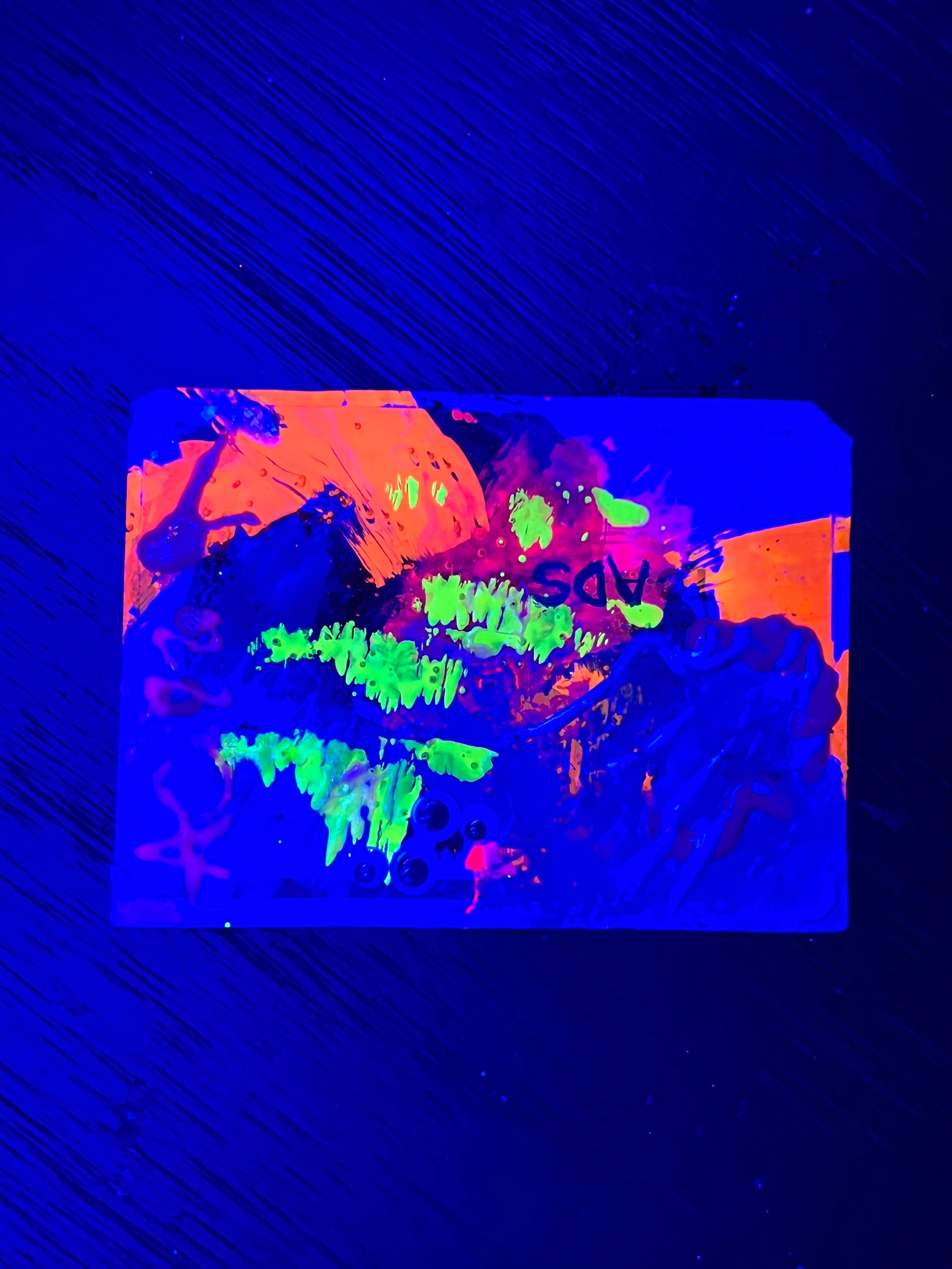 The Undertoads UV Reactive USPS Sticker Signed and Dated - Etsy
