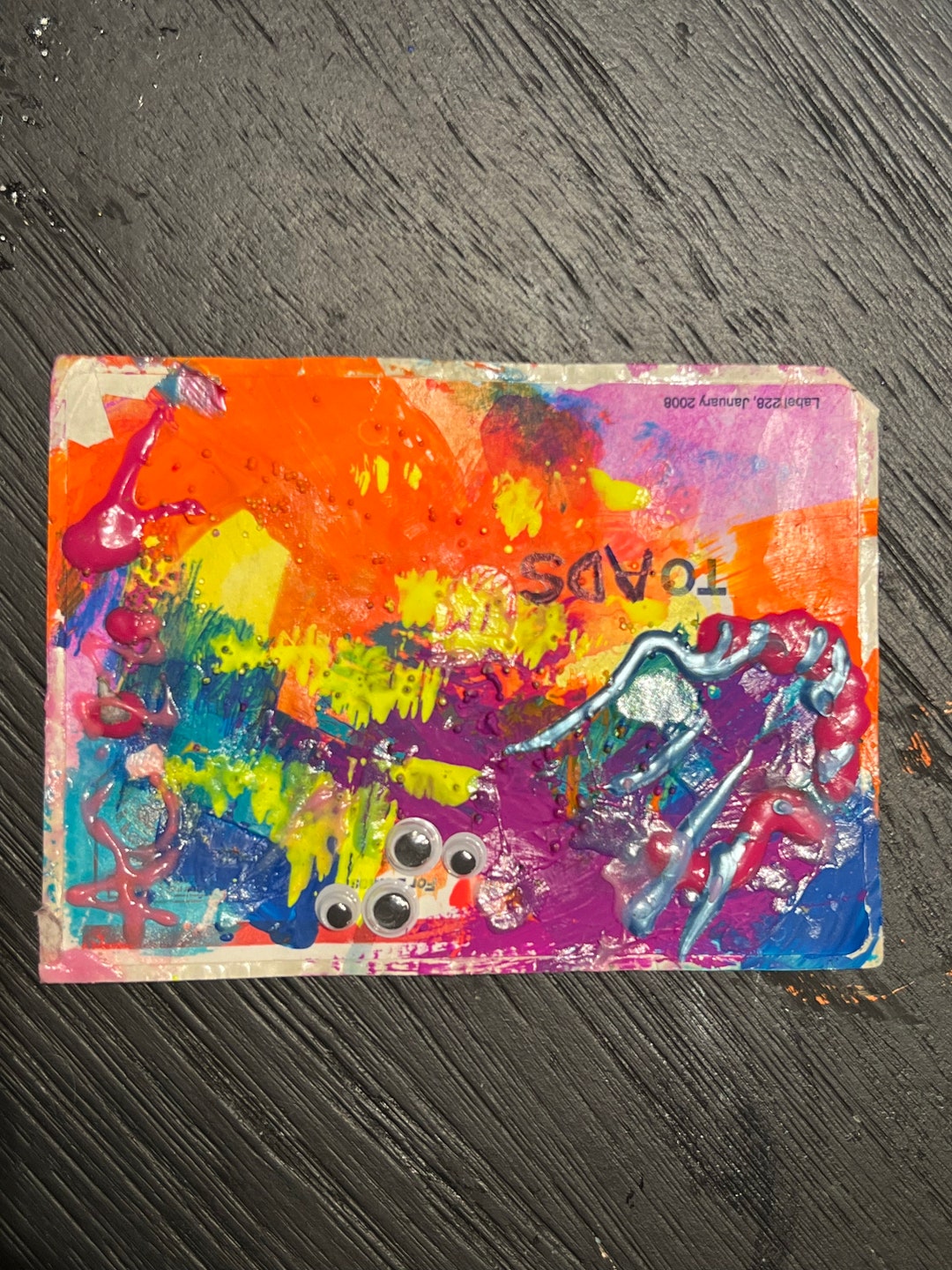 The Undertoads UV Reactive USPS Sticker Signed and Dated - Etsy