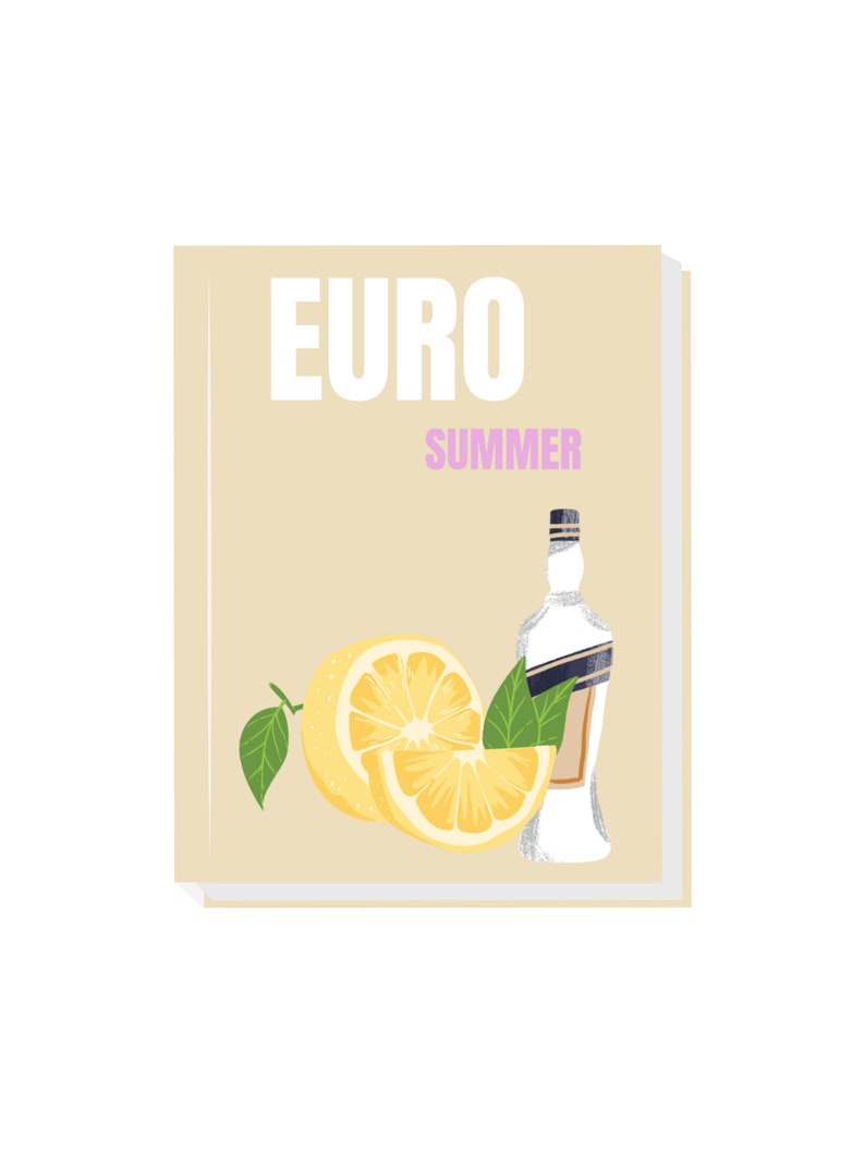 Assouline Inspired | Travel Book Cover | EURO SUMMER - Etsy