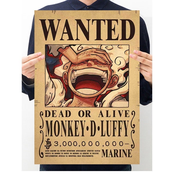 New One Piece Bounty Posters - Etsy